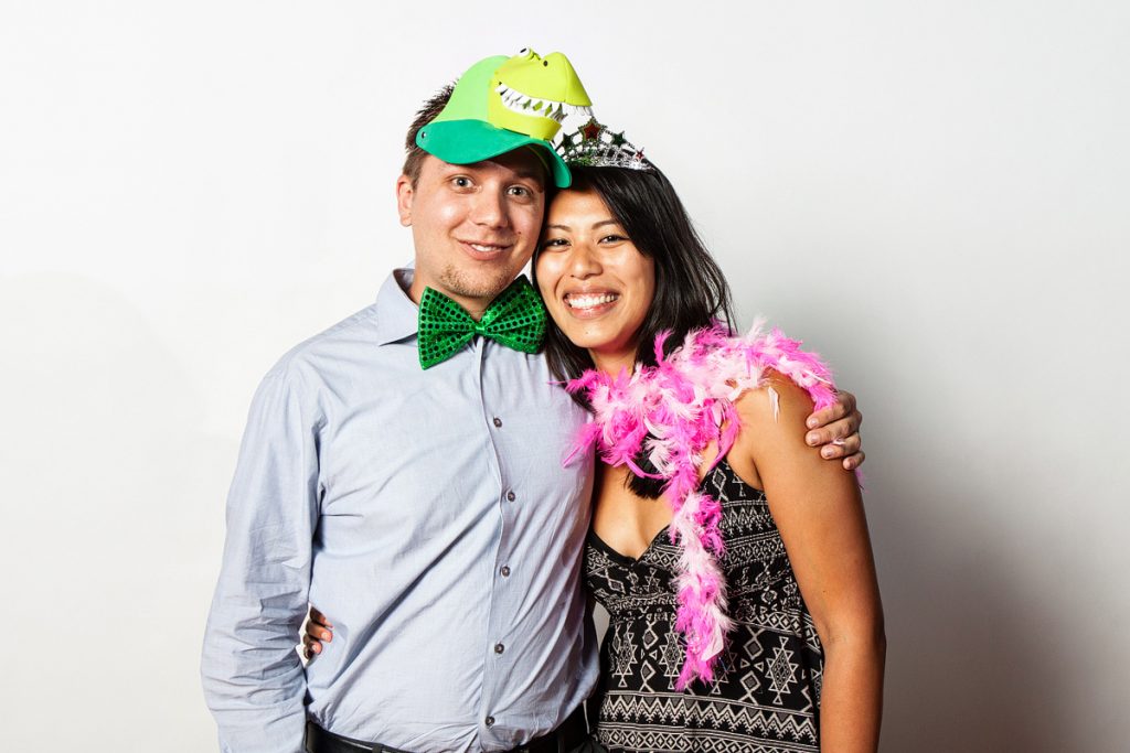 Patrick & Matthew photo booth - Harris Barn Delta - Glenn Newby photography